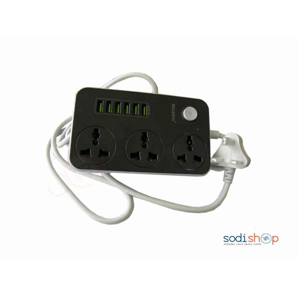 Rallonge Electrique Marque Belking 3604 Multiprise Multifonction - SodiShop