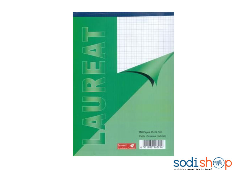 Bloc Note Laureat PF, Carnet à Couverture Rigide - Format Portrait 150 ...