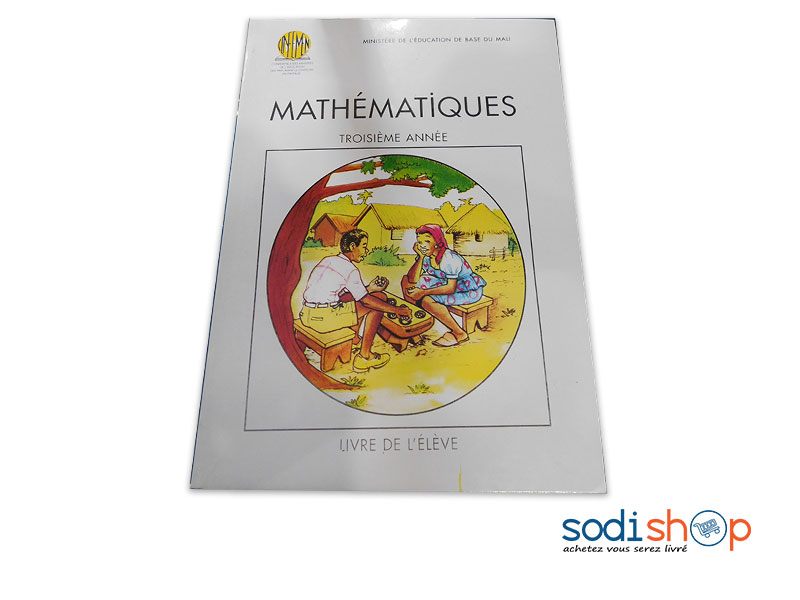 Livre de Mathématiques Niveau 3ème Année - Confemen PA0085 - SodiShop