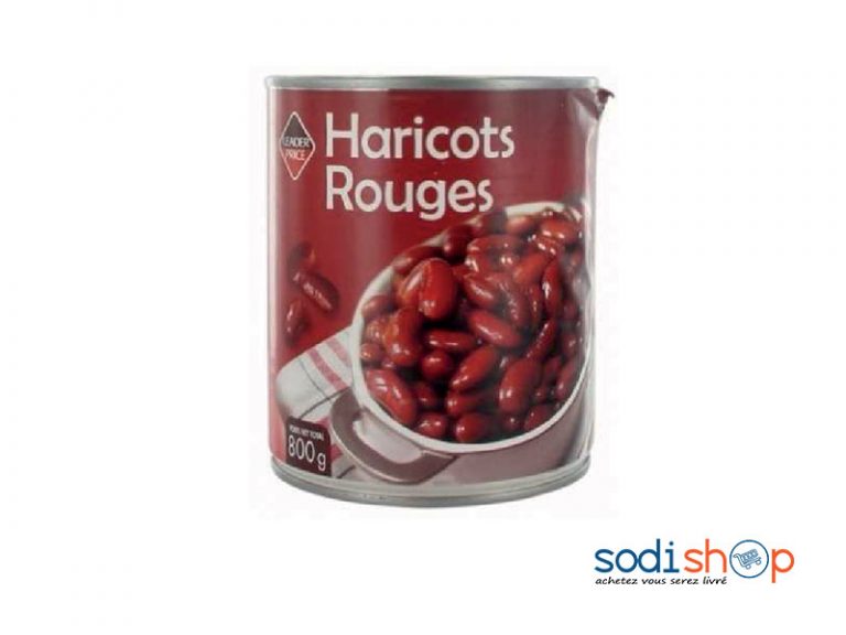 Leader Price, Boite de Haricot Rouge, 800G - RD0084 - SodiShop