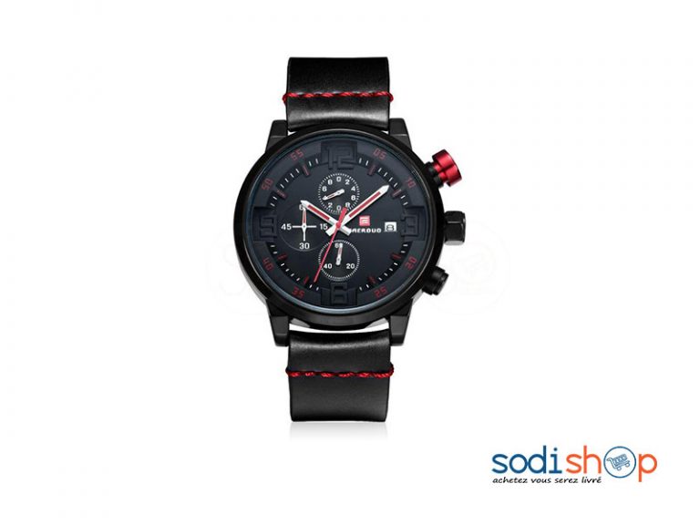 Montre de Luxe FAERDUO F8207M Haute Qualité avec Date, Bracelet en ...