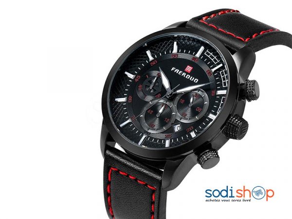 Faerduo F8216M Montre à Quartz Etanche, Haute Qualité avec Date - Pour ...