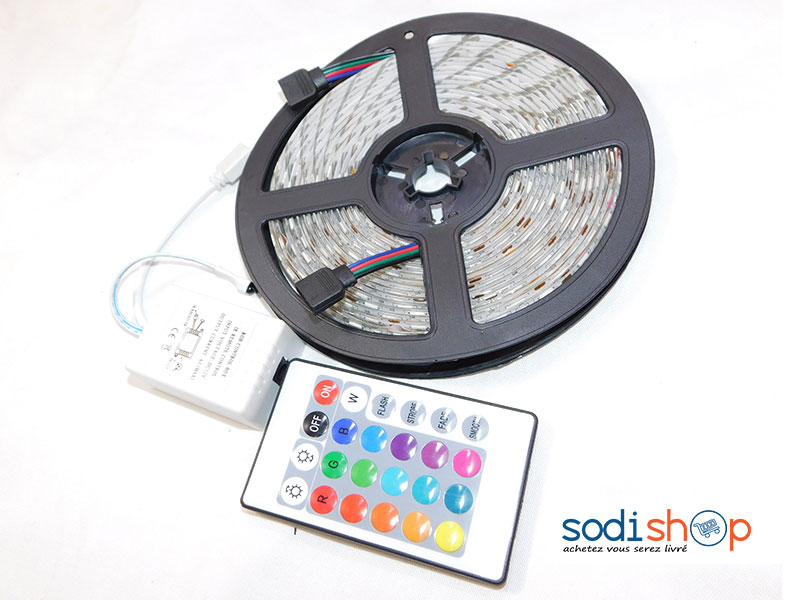 Jeu de Lumière Super Éclatant, Diverses Couleurs avec Télécommande ...