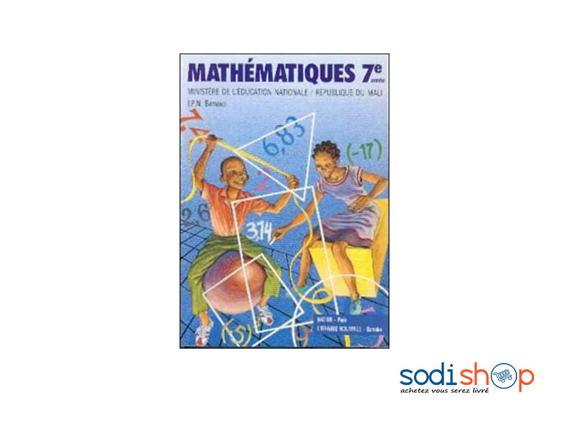 Livre de Mathématiques 7ème Année - Edition Hatier PA0085 - SodiShop
