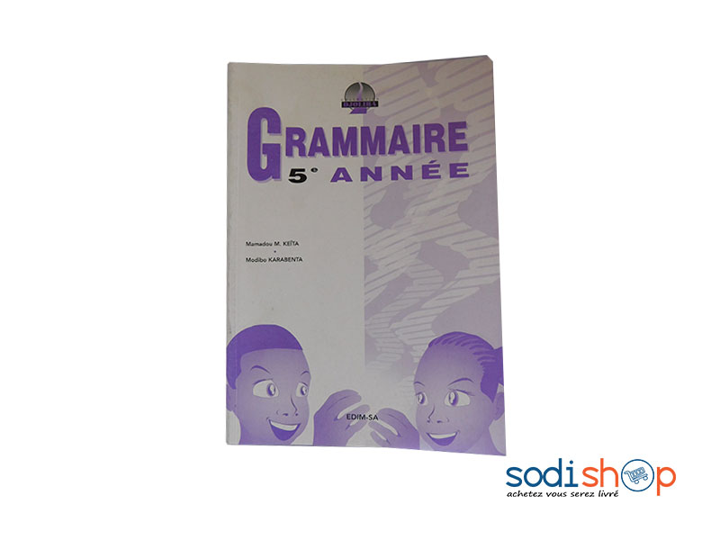 Livre de Grammaire 5eme année Collection Djoliba LB0091 - SodiShop