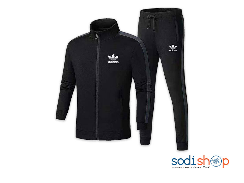 Jogging Vêtement de sport Pour Homme et Femme Marque Adidas Couleur ...