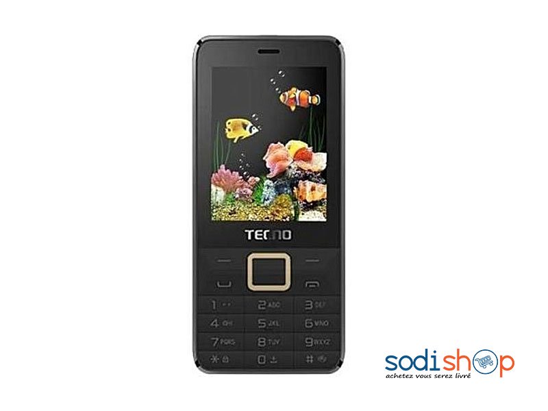 Téléphone Portable Simple TECNO T-474 Double SIM AC0095 - SodiShop