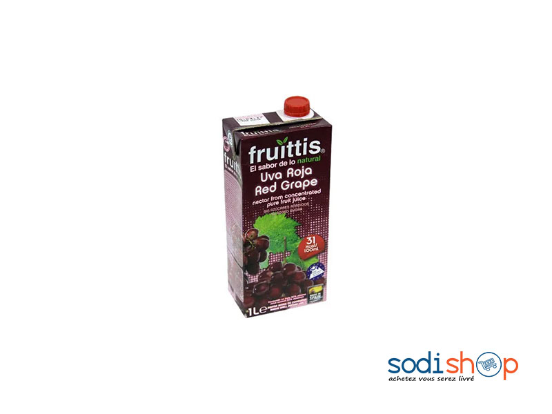 Jus de Fruit Naturel Fruittis Extrait de Raisin Sans Sucre Ajouté ...