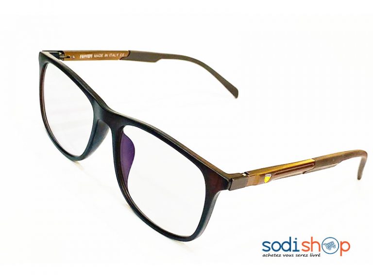 Lunette de Mode Forme Ronde Couleur Marron DL00106 - SodiShop