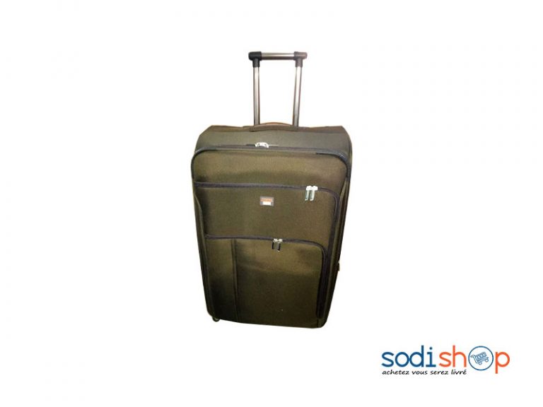 Valise à Roulette Couleur Marron Capacité Grande SS0086 - SodiShop