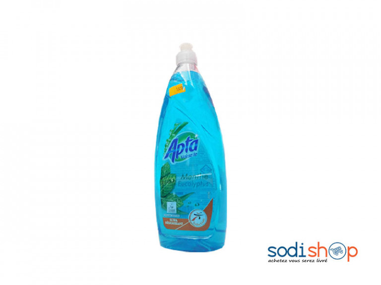 Apta Liquide Vaisselle Ultra Dégraissant 750ml - Parfum Menthe Eucalyptus RD0084 - SodiShop