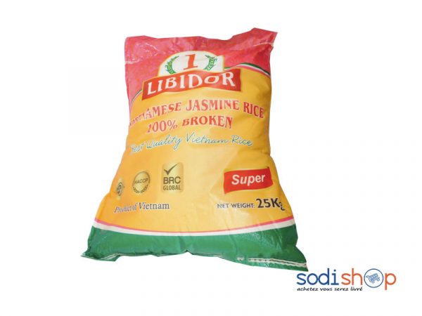 Sac de Riz Parfumé Libidor - Long Grain – 50kg-SF00117 - SodiShop