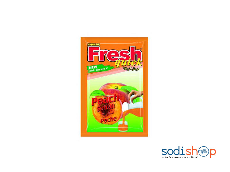 Akanlar Fresh Quick Poudre de Jus Pêche KF00116 - SodiShop