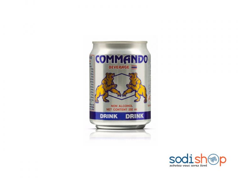 Boisson Energisante - Commando 250 ml - KF00116 - SodiShop
