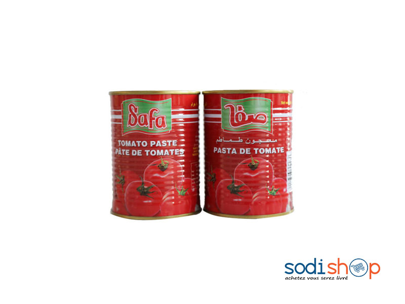 Concentré de Tomate en Pâte - Safa 400g KF00116 - SodiShop