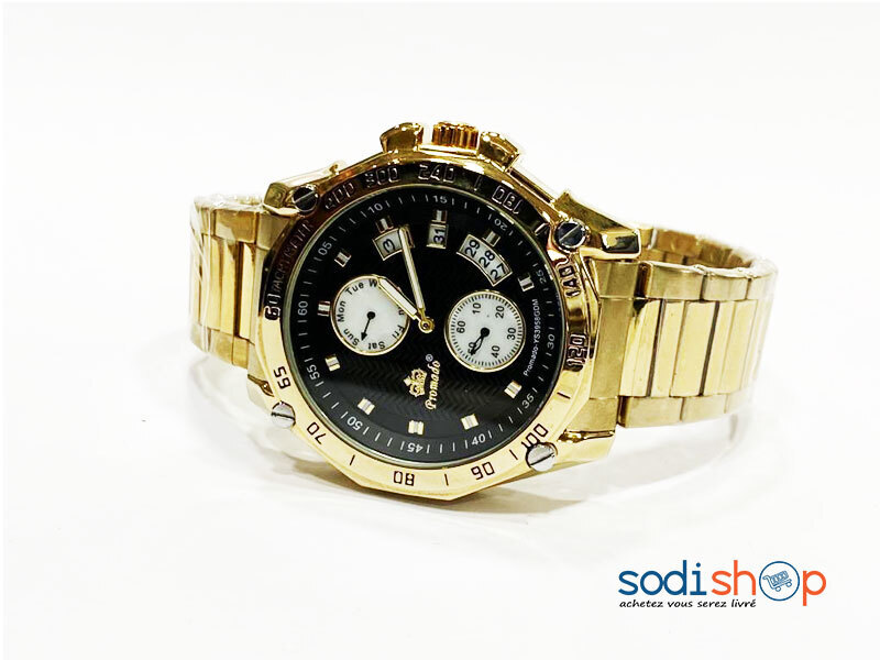 Montre Promado Modèle Homme Couleur Doré DI0026 - SodiShop
