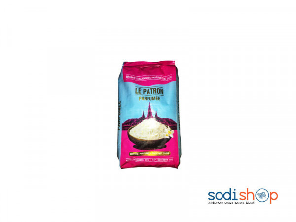 Sac de Riz Brisure Le Patron - Long Grain Parfumé 50Kg SA00127 - SodiShop