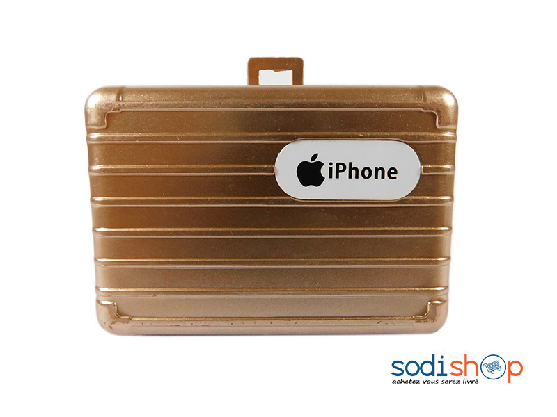 Chargeur Pour iPhone - Boite en Plastique 2en1 Câble USB + Prise ...