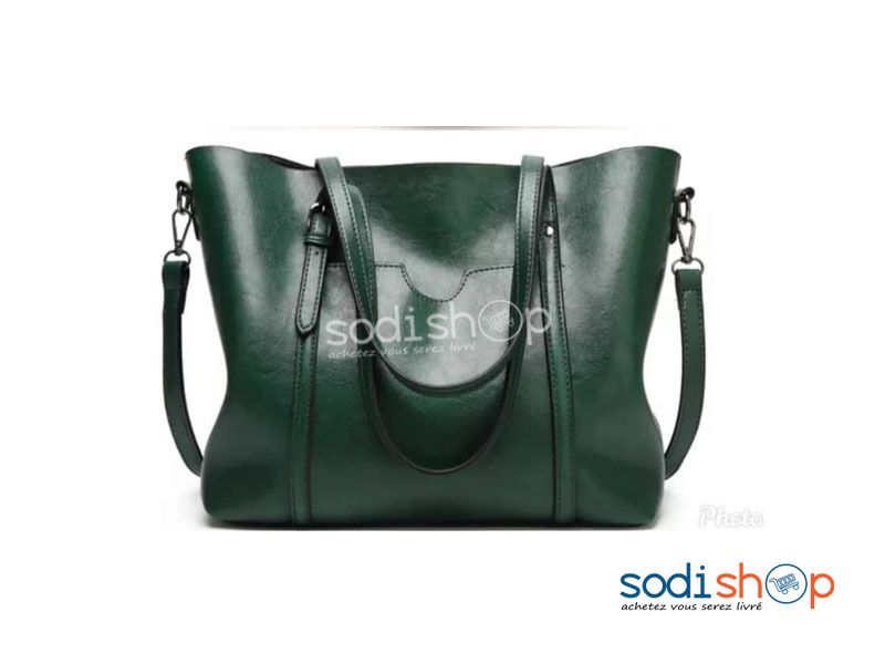 Sac à Main Couleur Vert Design Chic - Pour Femme MJ0021 - SodiShop