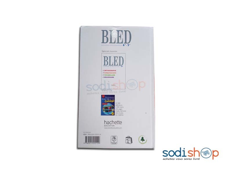 Livre de Français BLED 5 et 6ième Année YC00149 - SodiShop