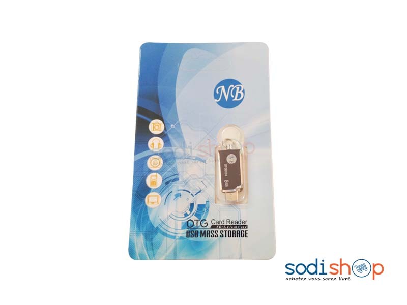 Clé USB OTG Micro USB 8GB - NB Mass Storage Pour Smartphone et PC ...