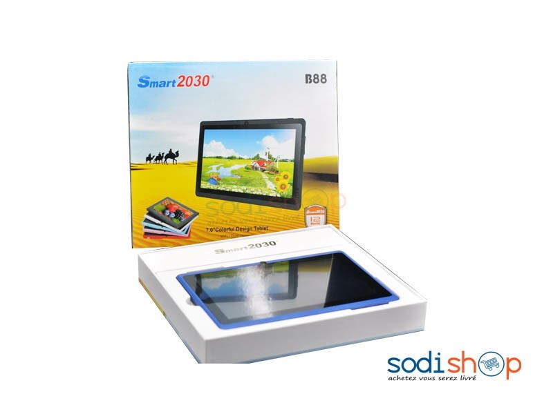 Tablette Éducative Smart 2030 Tab B88 Pour Enfant - Kids Study 16Go 1Go ...