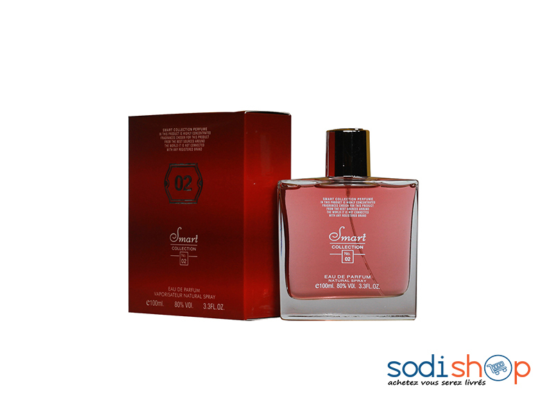 Smart Collection Eau De Parfum N° 02- Pour Homme - 100ml KT0066 - SodiShop