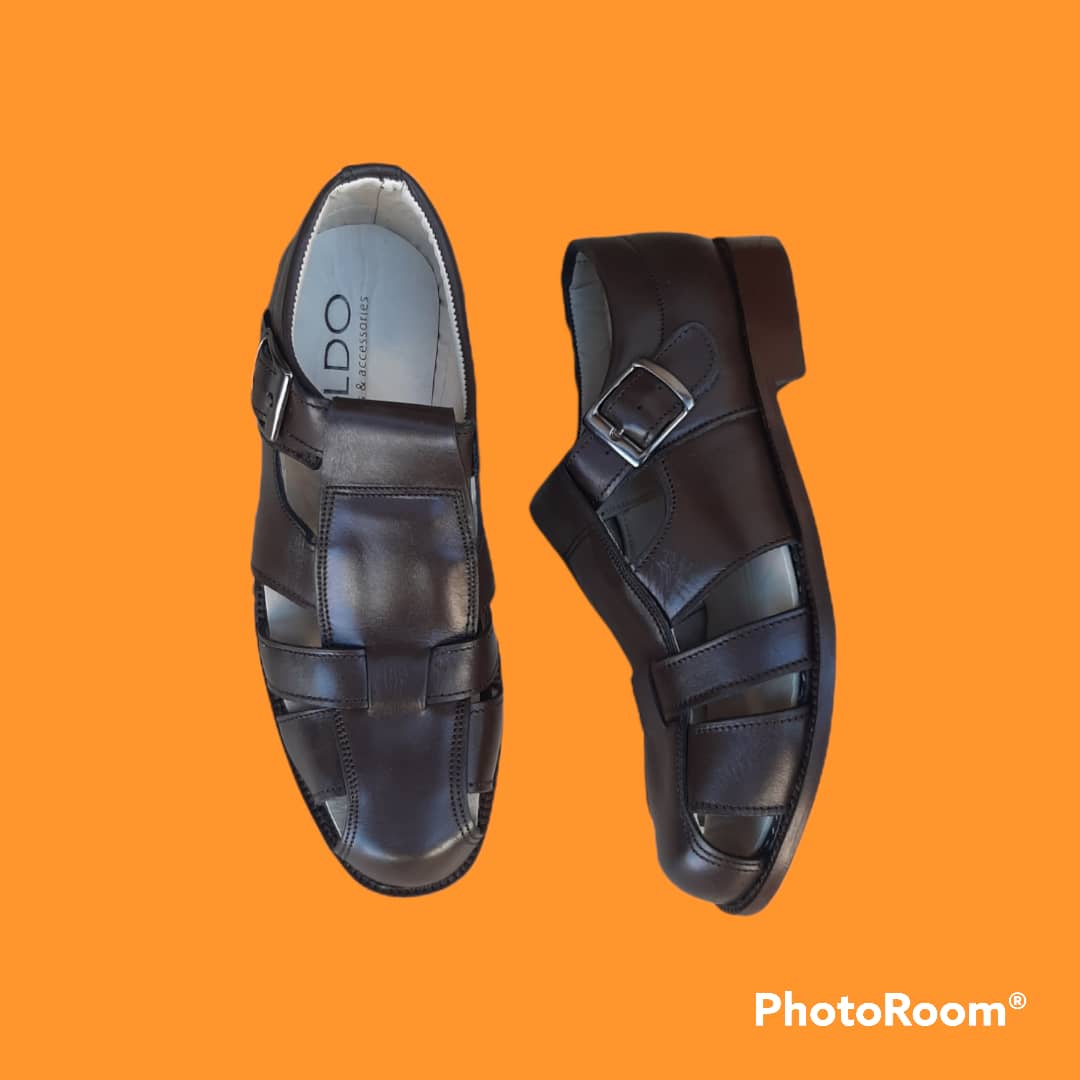 Soulier en Cuir Aldo - Style Classique Couleur Marron Chocolat Pour ...