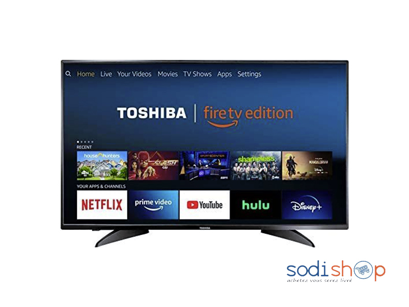 Smart Téléviseur Toshiba Fire TV Edition 43’’ 4K Ultra HD 43LF621U19 ...