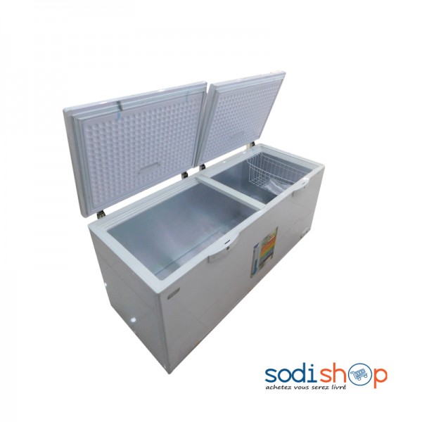Smart 600 Litres Congélateur Coffre - Modèle Couché Deux Portes Fast ...
