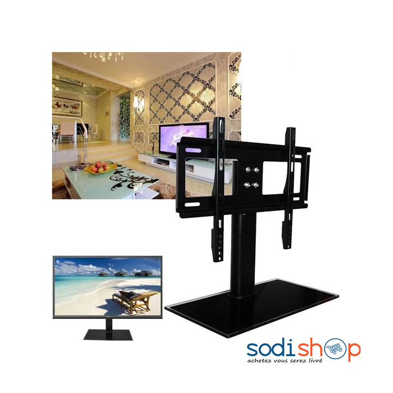 Support Mural TV sur Socle - Home Design 37 à 55 Pouces - SodiShop