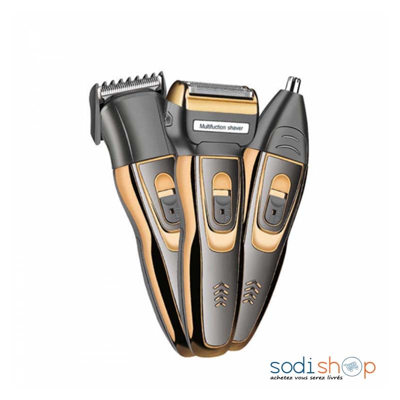 Tondeuse à Barbe et Cheveux Sans Fil Rechargeable 3en1 - Yoko YK-6559 ...