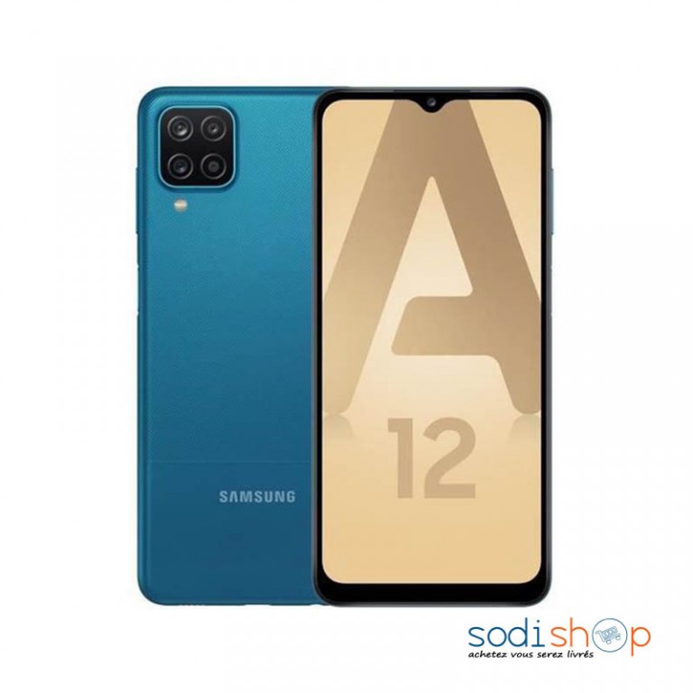 Samsung Galaxy A12 64Go 4Go Ram - Smartphone 4G 6,5Pouces Téléphone ...