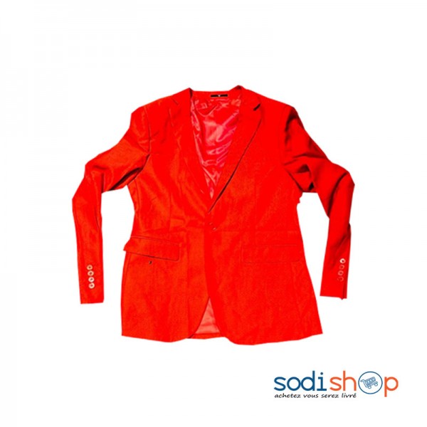 Blazer Couleur Rouge - Veste de Soirée Pour Homme BTI00171 - SodiShop