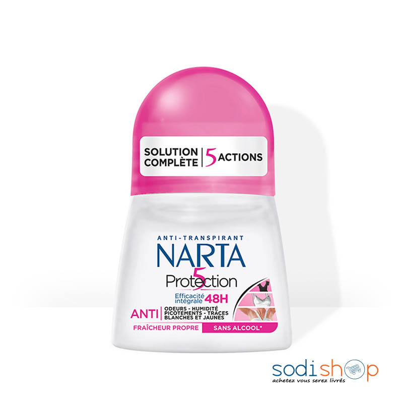 Narta St Déodorant Protection 5 Pour Femme 50ml - Anti-transpirant 5 en ...