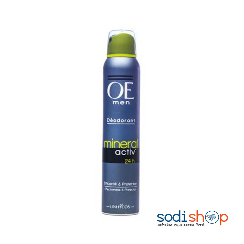 Déodorant Spray OE Men Mineral Activ’ Parfum 24h - Original & Essentiel ...