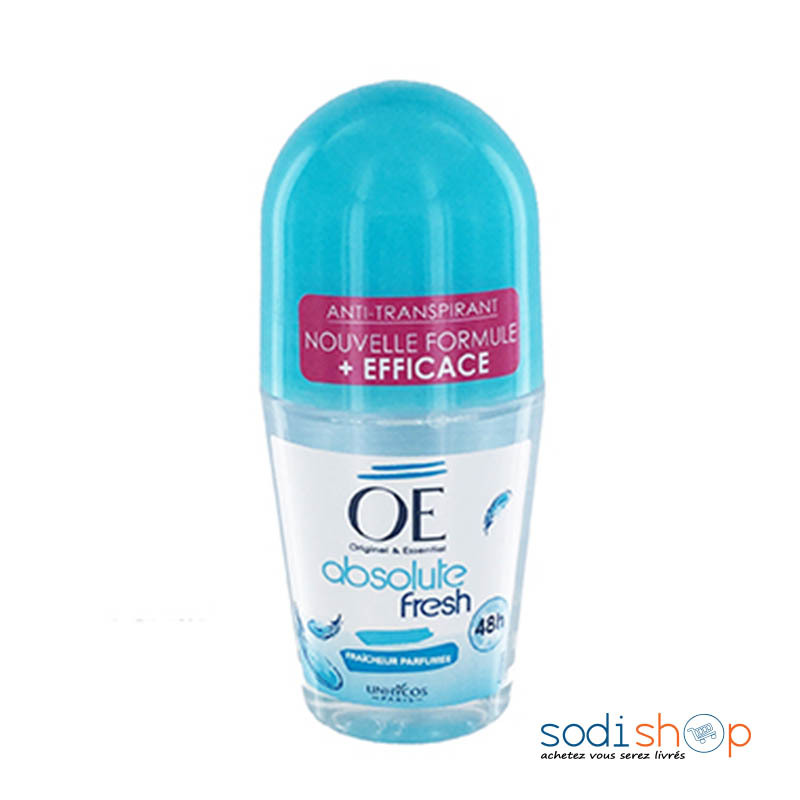 Roll-on Anti-Transpirant OE Absolute Fresh 50ml - Déodorant à Bille ...