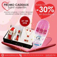 Kit Saint Valentin Cadeaux Pour Elle - Coffret Montre Longines ...