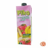Jus de Fruits Piko Fraise et Banane Strawberry Banana Drink 1 Litre ...