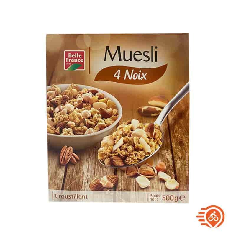 Céréales aux 4 Noix Croustillants 500g - Muesli Belle France MRM00229 ...