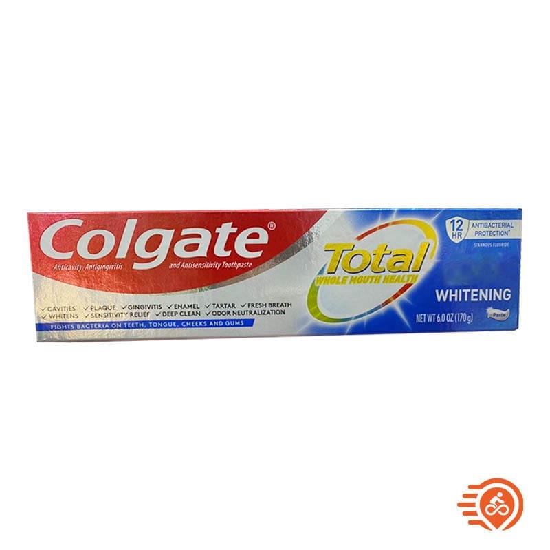 Colgate Total Whitening 170g - Dentifrice Effet Blancheur Protection ...