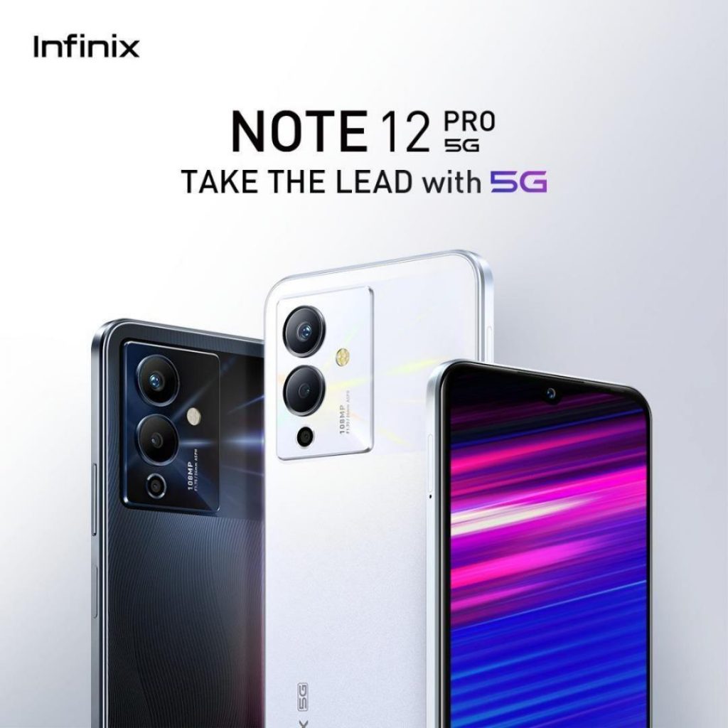 Téléphone Portable Smartphone - Infinix Note 12 Pro 5G 128Go + 8Go ...