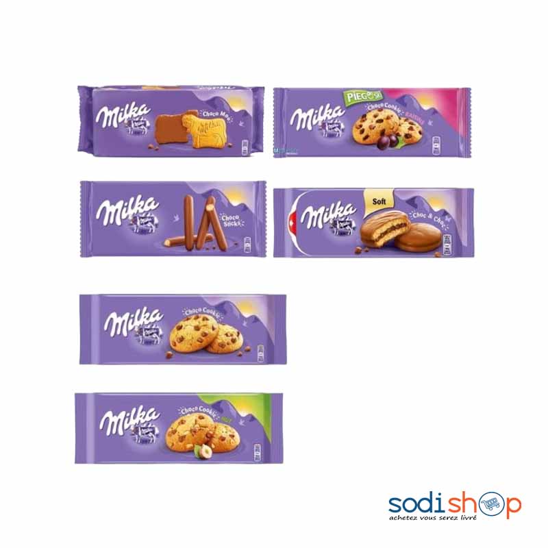 Biscuit Milka - Cookies Sensations 52g Milka - BD00382 - SodiShop