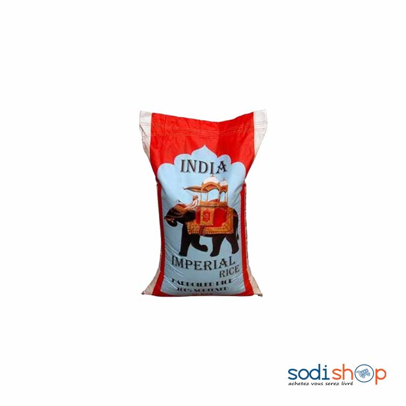 Sac de Riz India Imperial Rice - Long Grain Etuvé Poli et Trié SF00181 ...