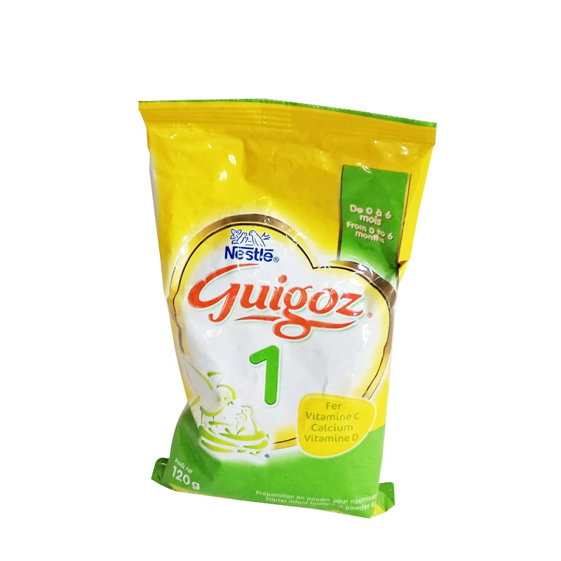 Guigoz 1 Lait infantile 120g 1er âge NE00760 - SodiShop