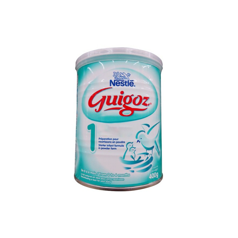 Guigoz 1 Lait en Poudre Sans Lactose 1er Age 400g - E00760 - SodiShop