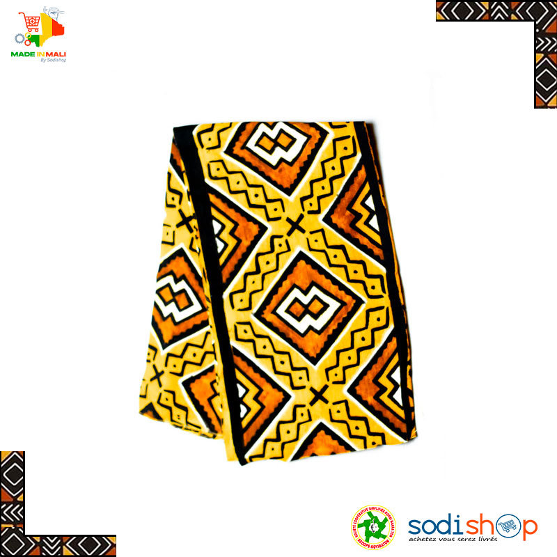 Bogolan Made in Mali 100% Authentique en Coton Naturel - 1 Mètre ...