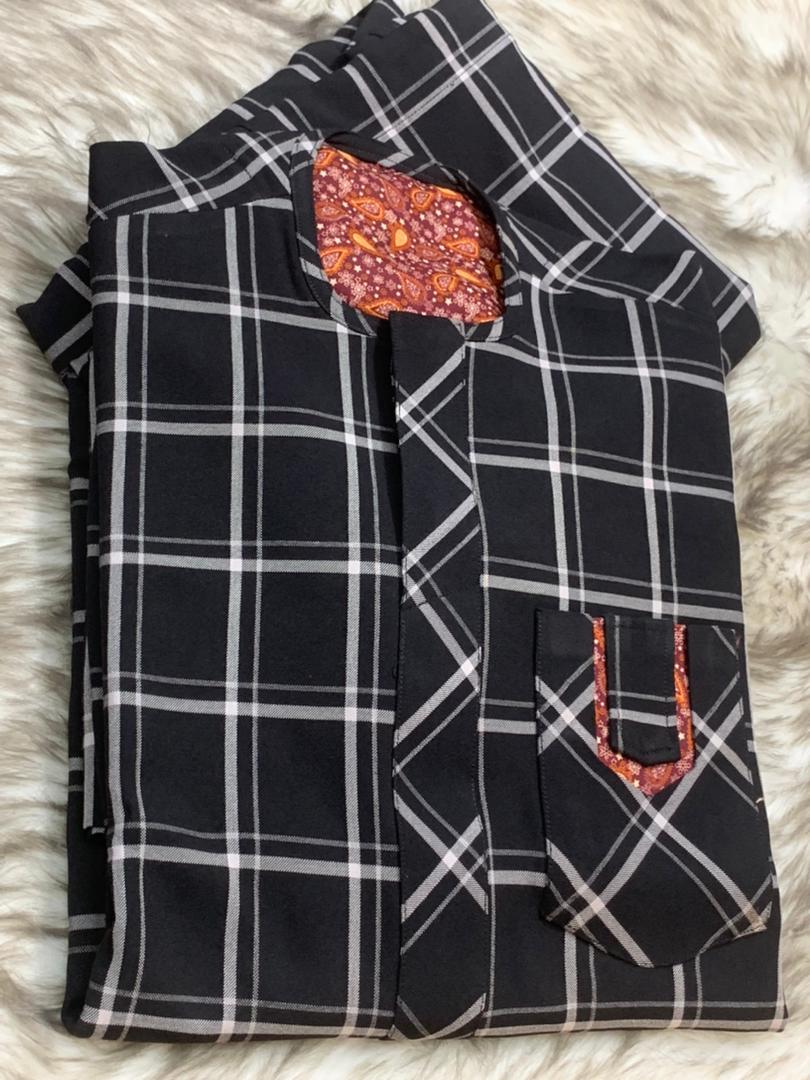 Ensemble Tissus Boubou - Couleur Imprimée - Manche Courte Pour Homme ...