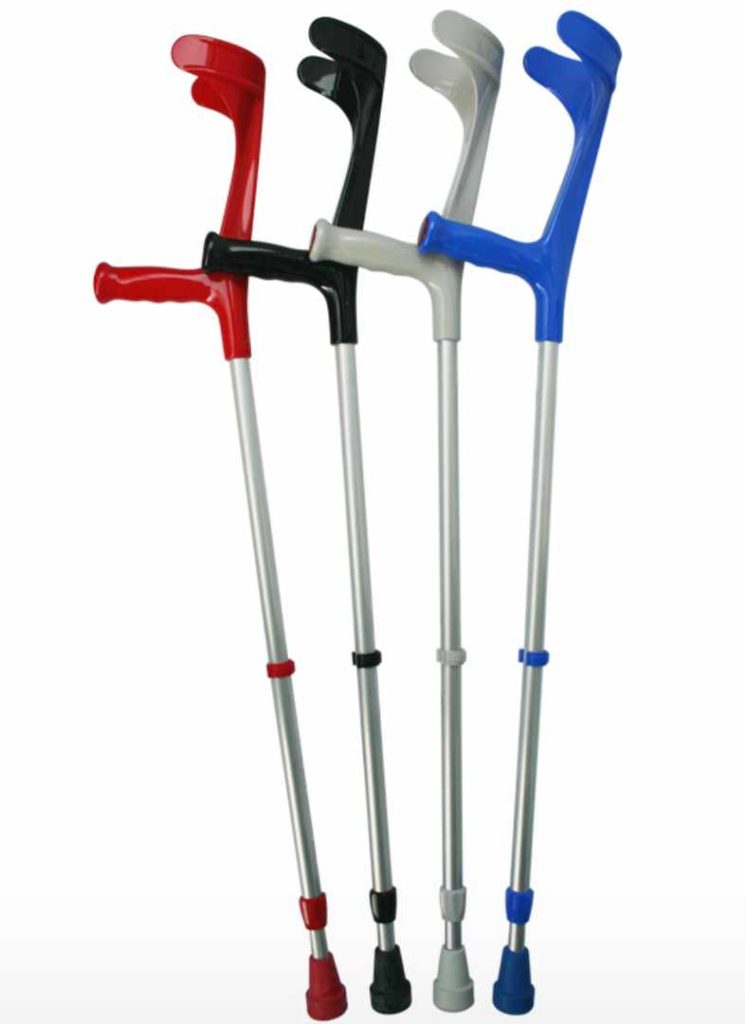 Béquilles En Aluminium Avec Appui D'avant-Bras Et Cannes SM00446 - SodiShop