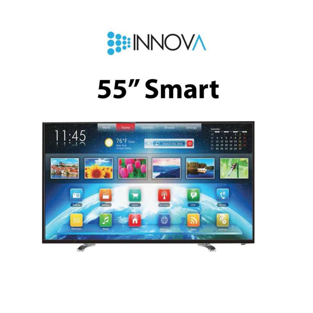 Innova Télévision Smart 55 pouces Noir Full HD avec connecteur USB et ...